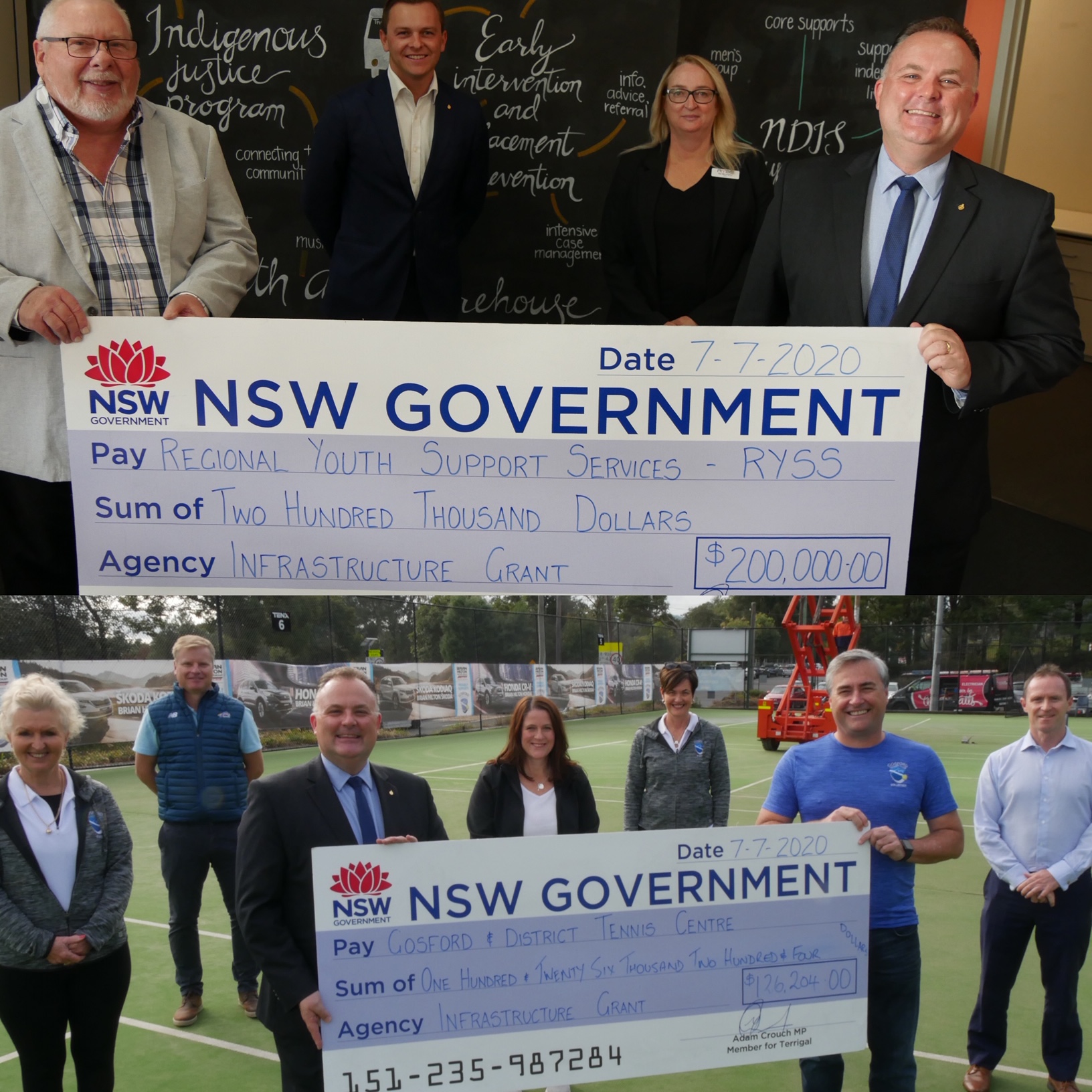 Funding Boost for Sport and Community Infrastructure | Adam Crouch MP