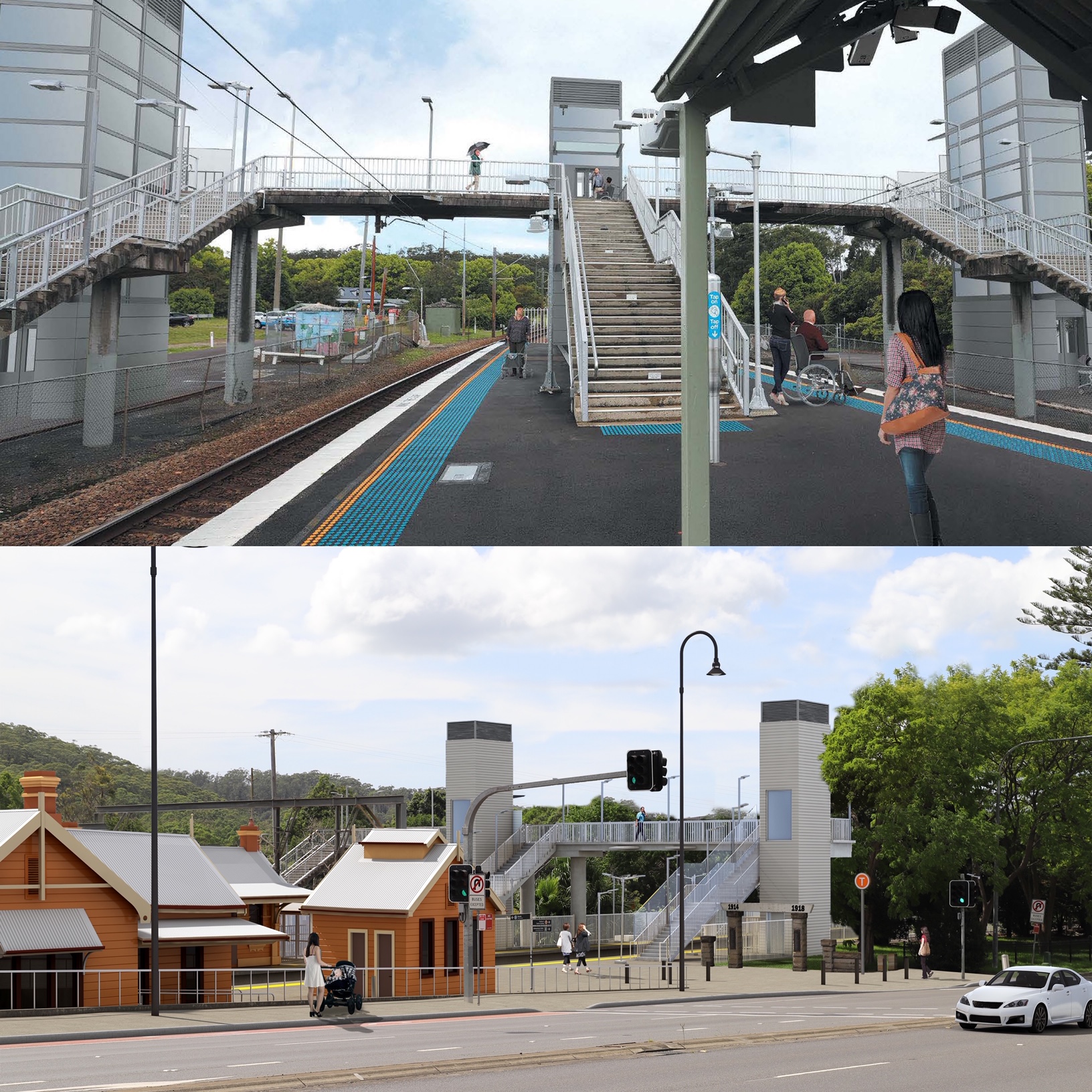 Tick of approval for Train Station Upgrades | Adam Crouch MP