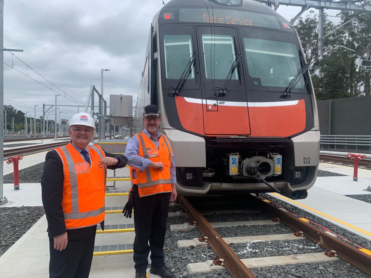 Kangy Angy welcomes first New Intercity Fleet Train | Adam Crouch MP